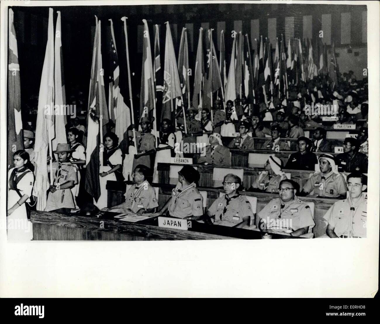 Aug. 04, 1959 - Seventeenth International Scout Conference In New Delhi ...