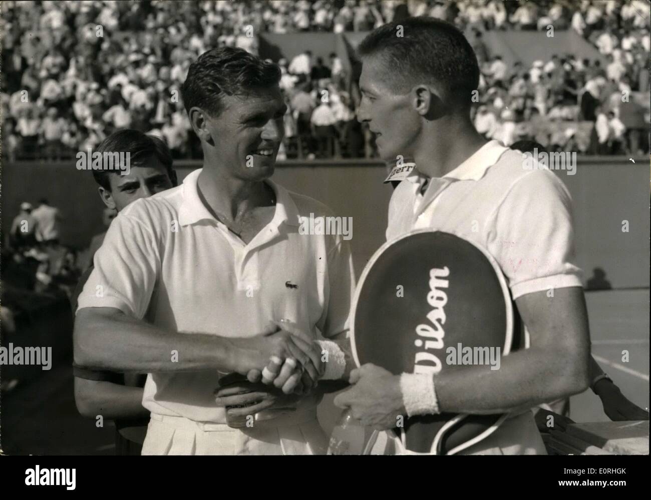 Sep. 09, 1959 - Tony Trabert Beats Frank Sedgman at Roland Garros The ...