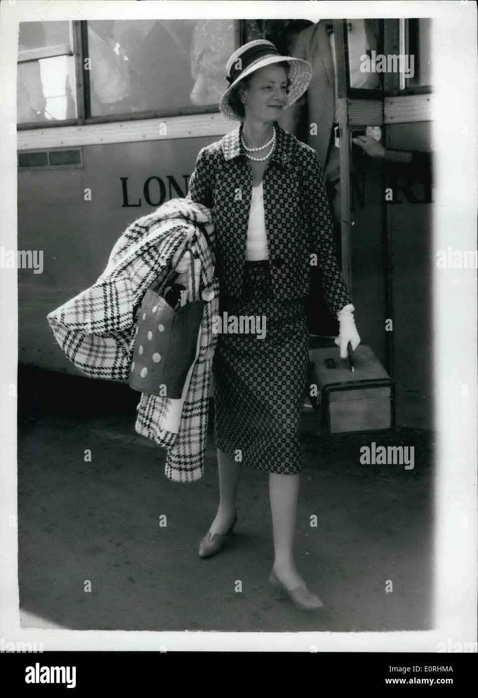 Aug 08 1959 rockefeller wedding hi-res stock photography and images - Alamy