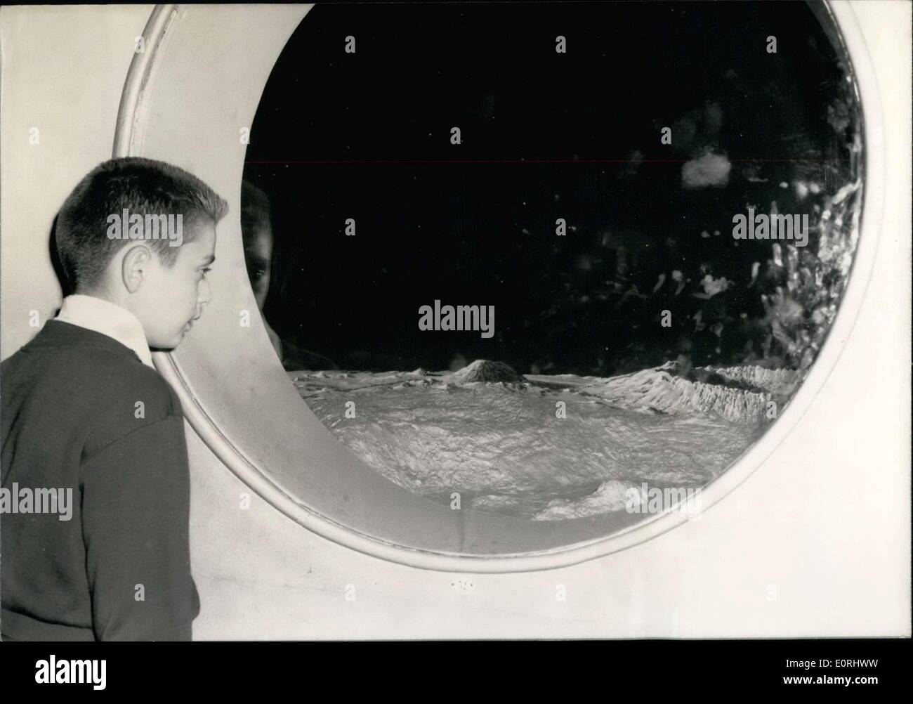 1959 model of the lunar surface hi-res stock photography and images - Alamy