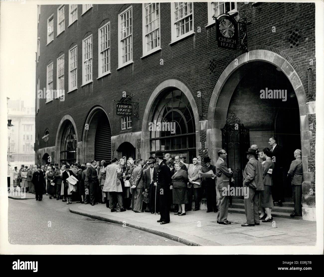 Oct. 10, 1959 - State Building Society Meeting at Church House ...