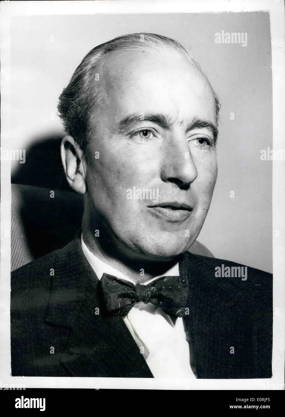 Oct. 10, 1959 - The Prime Minister Announces His Cabinet Changes Mr ...