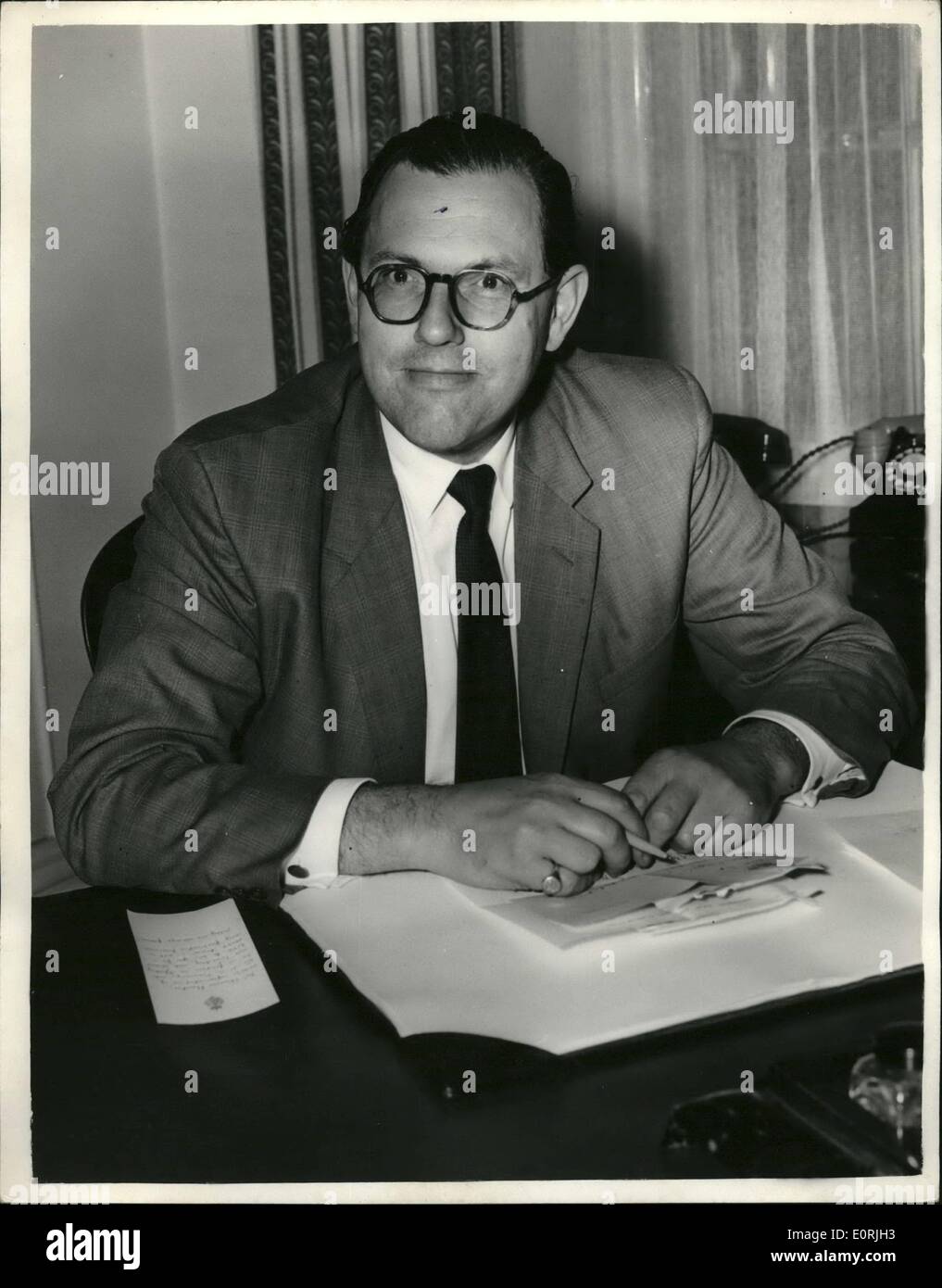 Oct. 10, 1959 - Mr. Maulding - new President of the Board of Trade ...