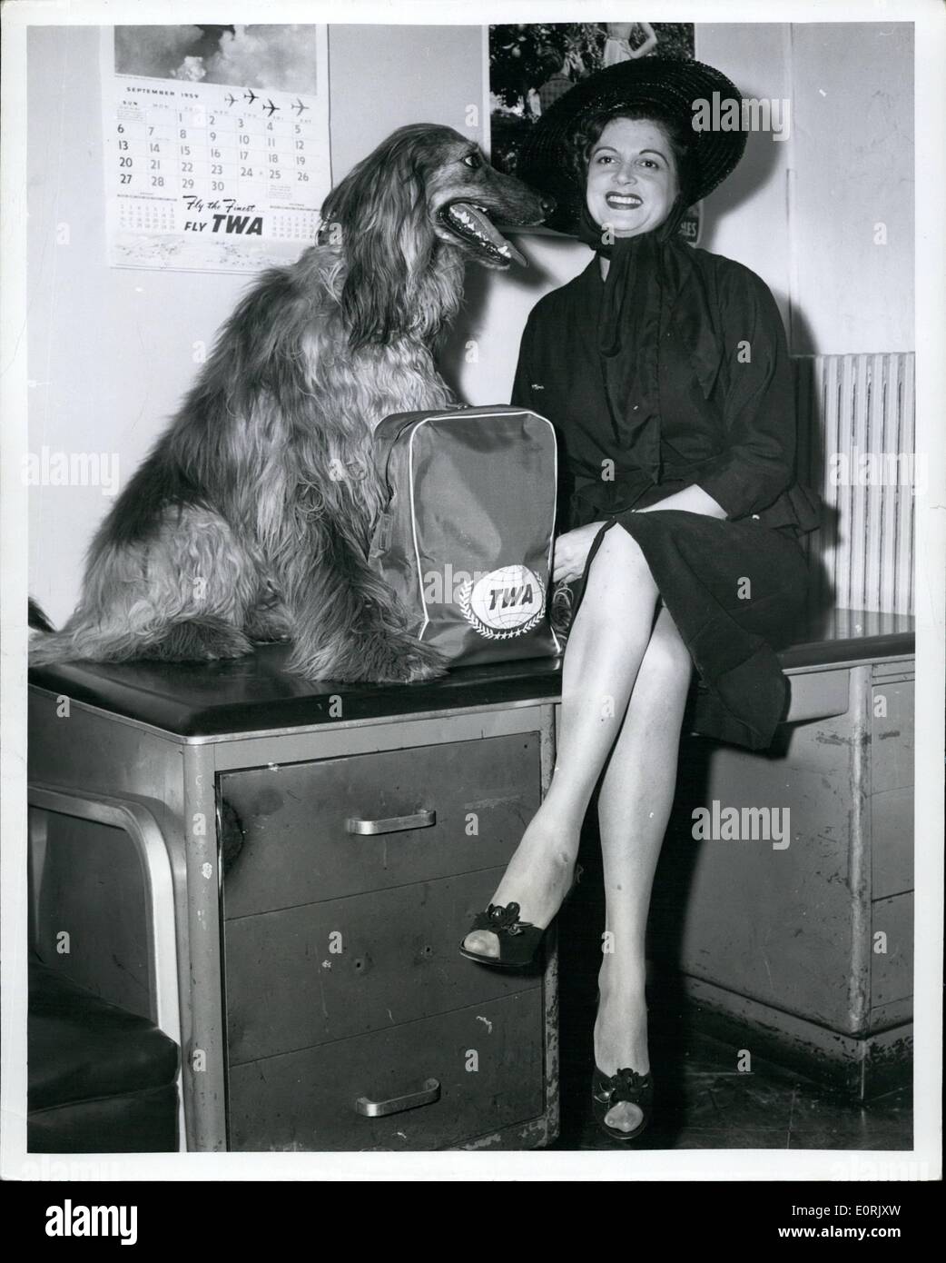 Oct. 10, 1959 - New York International Airport: Exotic French Actress ...