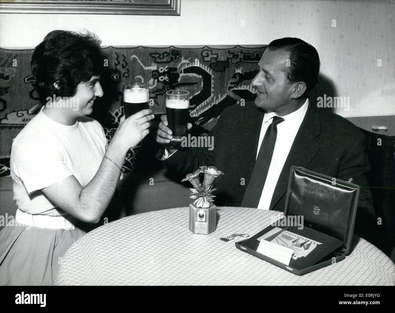 Oct. 10, 1959 - The ''Golden Gentian'' Oiven for the first time to ...