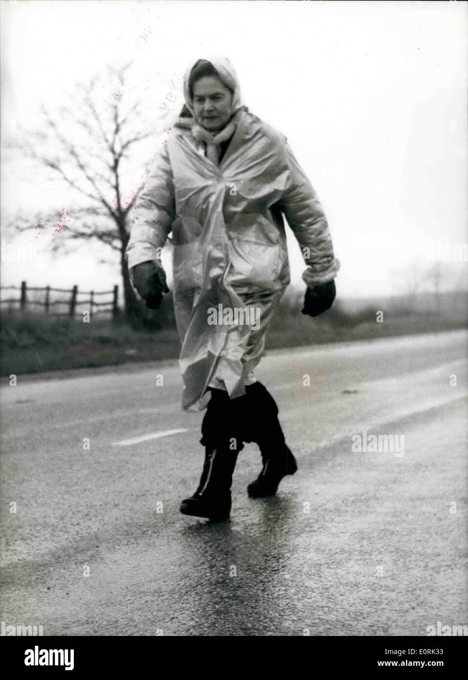 Dec. 12, 1959 - Doctor Barbara Moore - on the last fifty miles. Nears ...