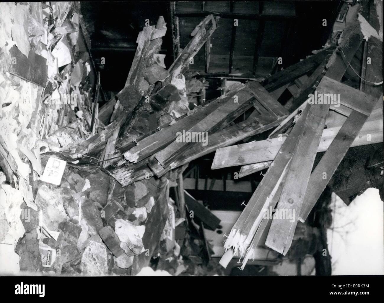 Dec. 12, 1959 - Gas Explosion In Dortmund: 18 Killed: in the morning 5 ...