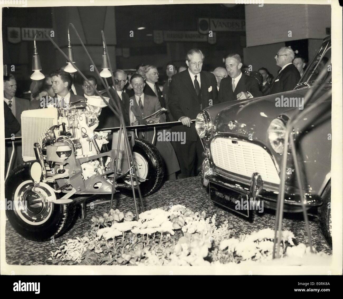 Oct. 21, 1959 - Prime Minister Opens The 1959 Motor Show. Looking At ...
