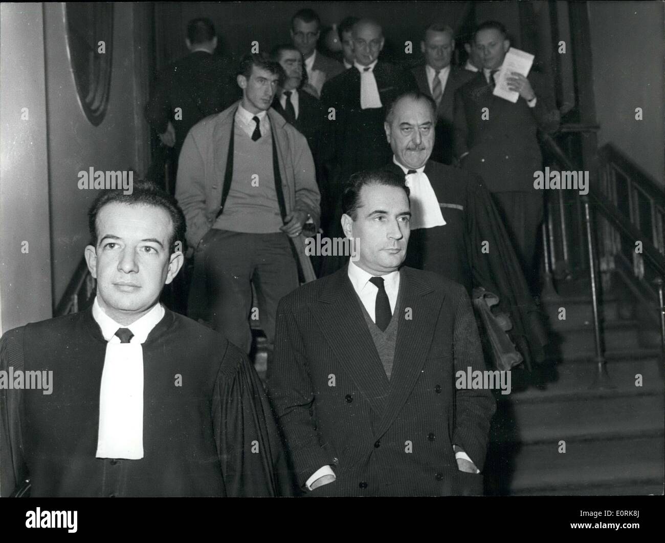 Oct. 23, 1959 - This picture was taken during the Mitterrand-Pesquet ...