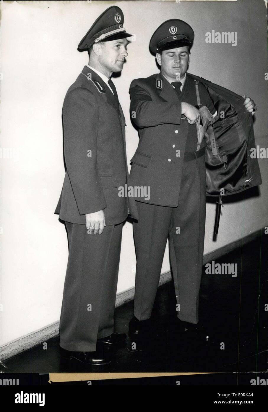 Nov. 04, 1959 - New Uniforms for the Berlin Police: were introduced to ...