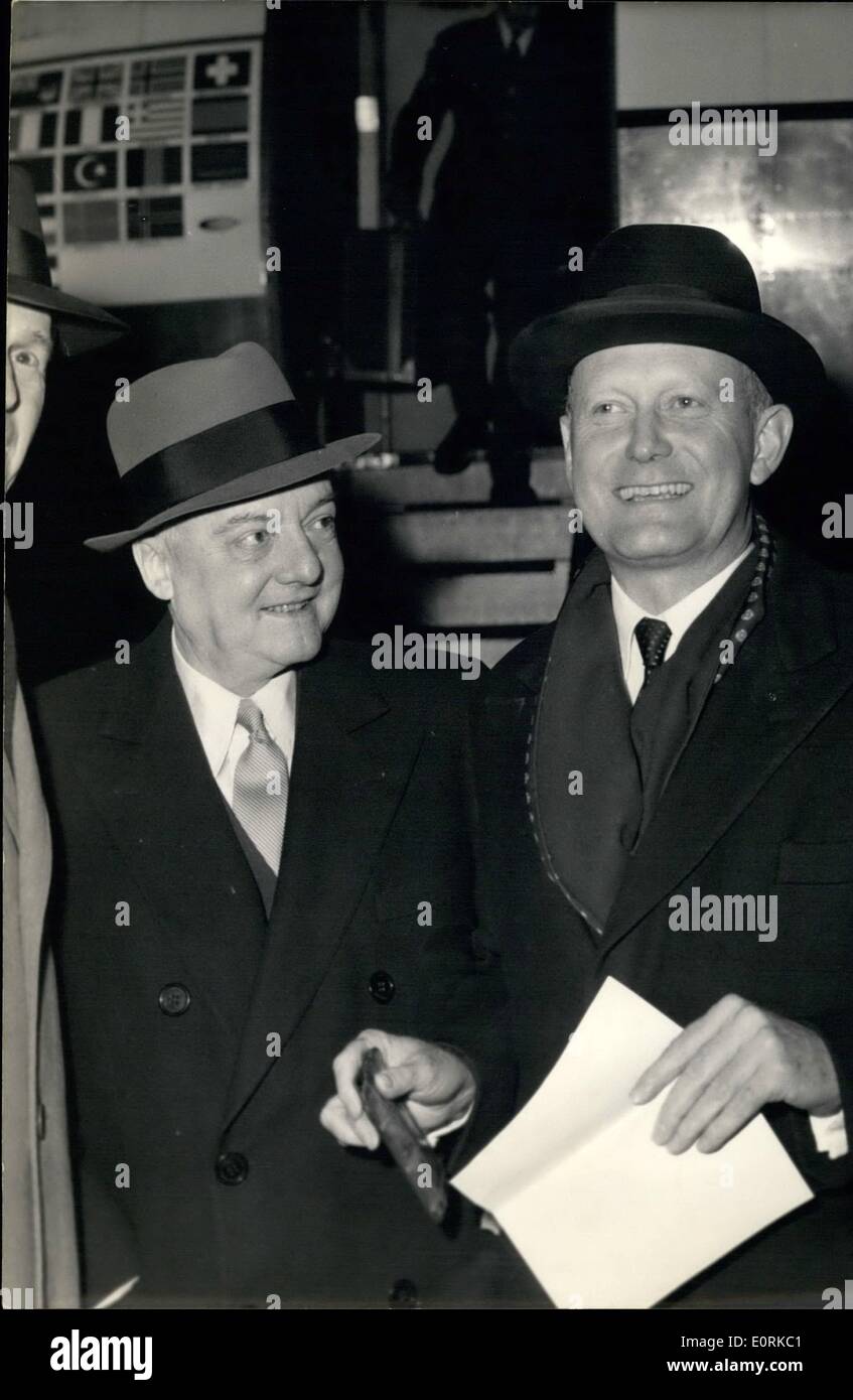 Dec. 12, 1959 - Douglas Dillon Arrives In Paris: Mr. Douglas Dillon ...