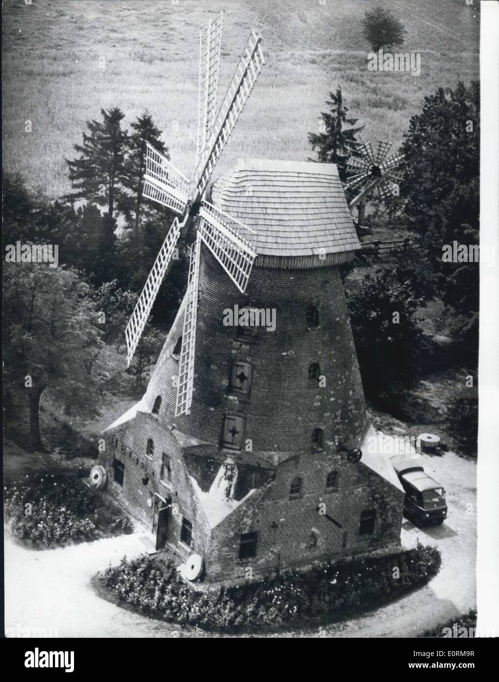 Ld windmill turned into inn hi-res stock photography and images - Alamy