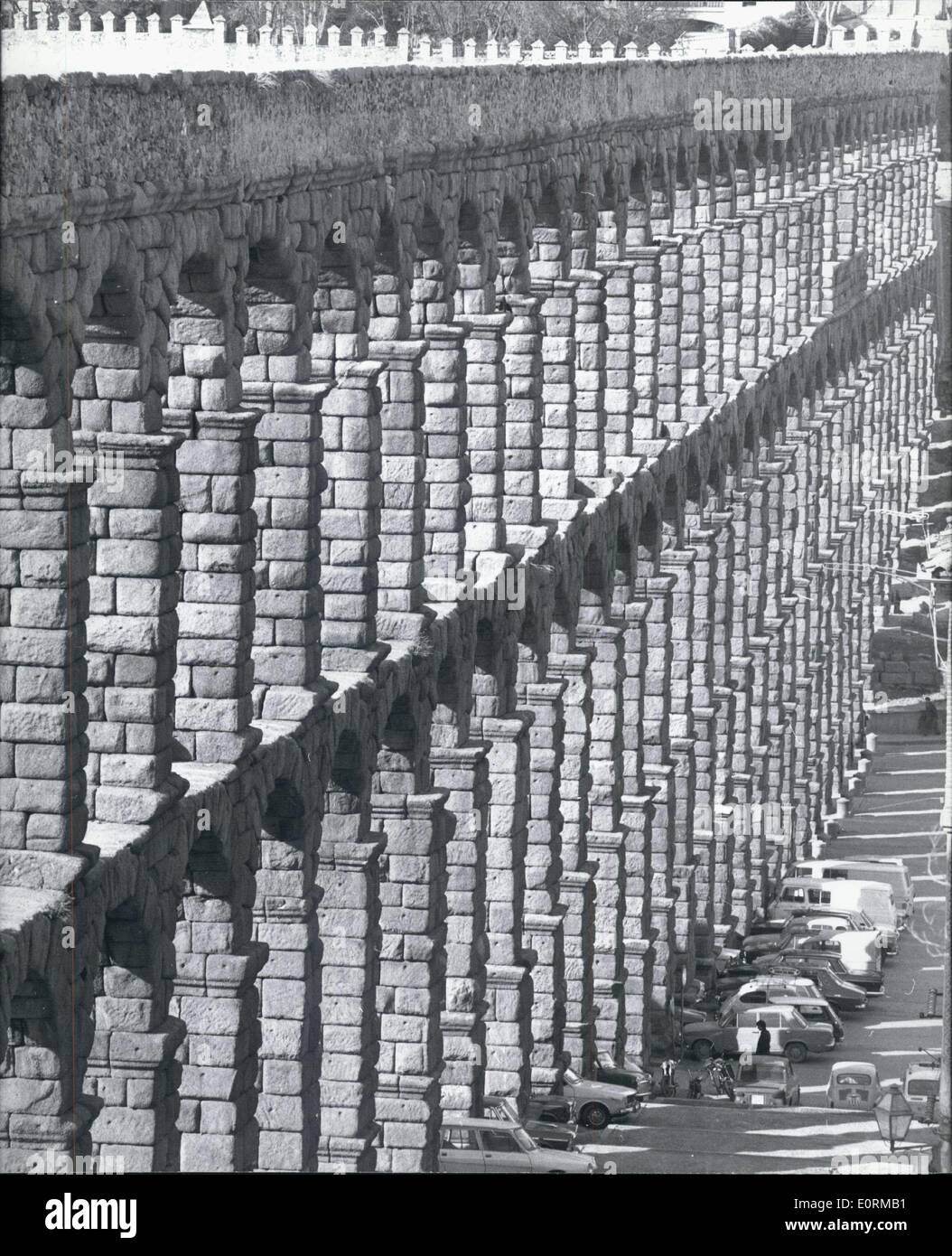Jan 1, 1960 - Segovia - Spain, The Roman Aquaduct Stock Photo - Alamy