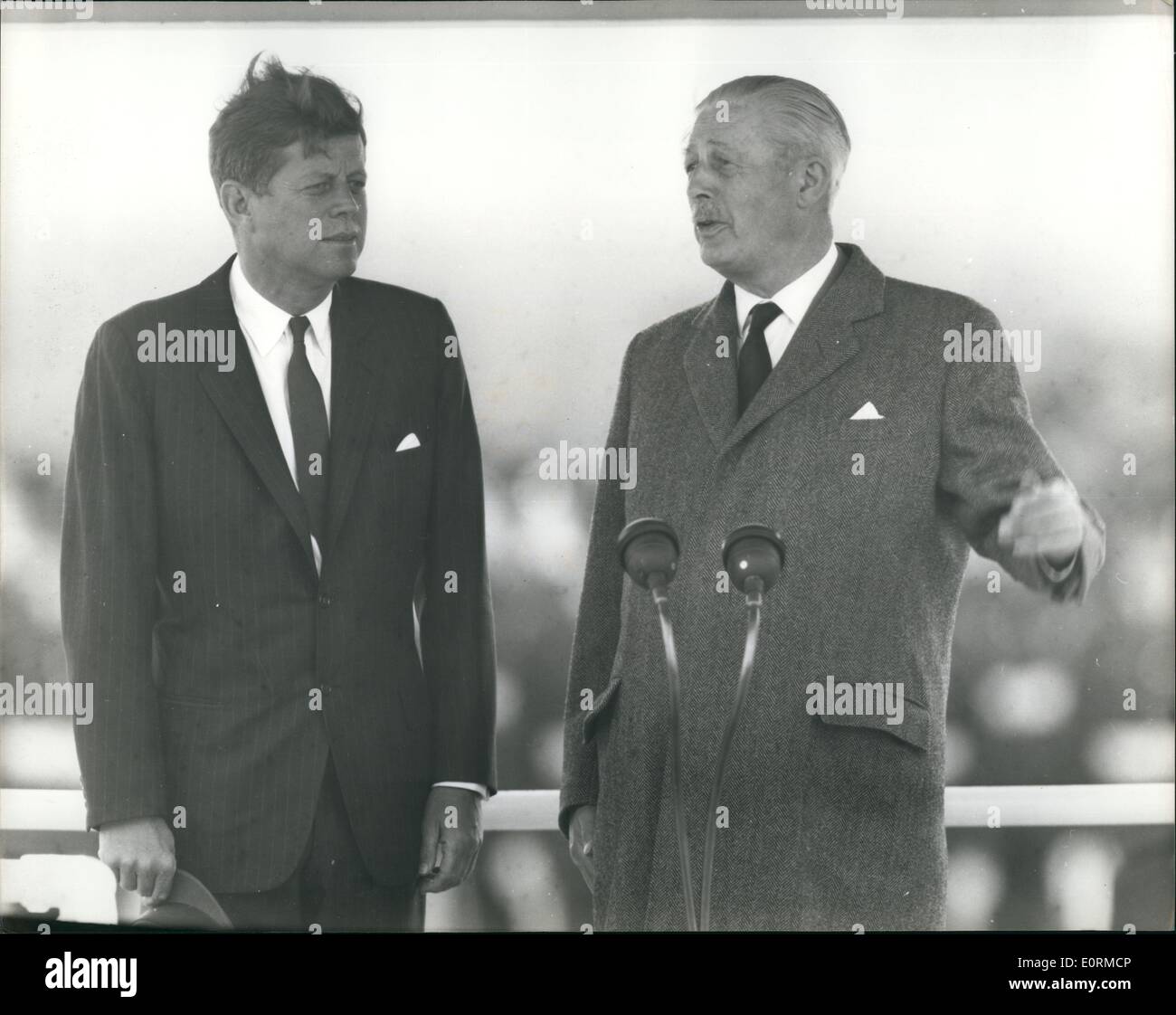Jan 1, 1960 - Harold Macmillan meets U.S. president John F. Kennedy on ...