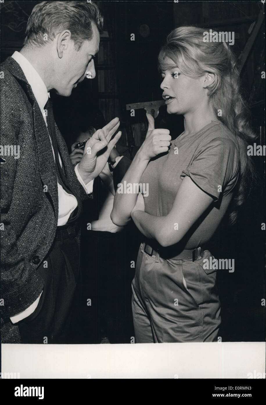 Jan 1, 1960 - Dany kaye sees B.B.: Dany kaye met Brigitte Bardot in a ...