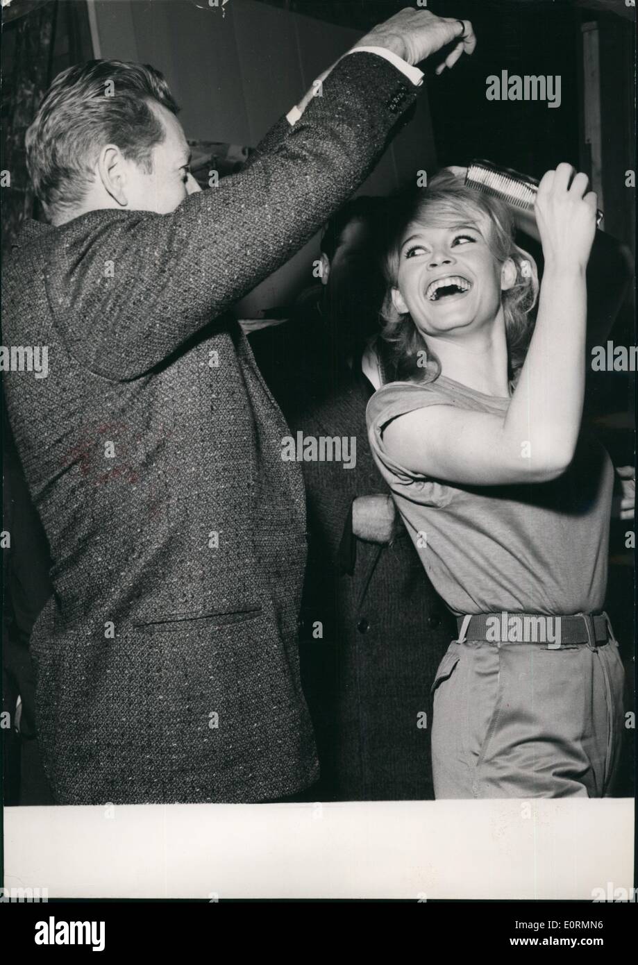 Jan 1, 1960 - Dany Kaye Sees B.B: Dany Kaye met Brigitte Bardot in a ...