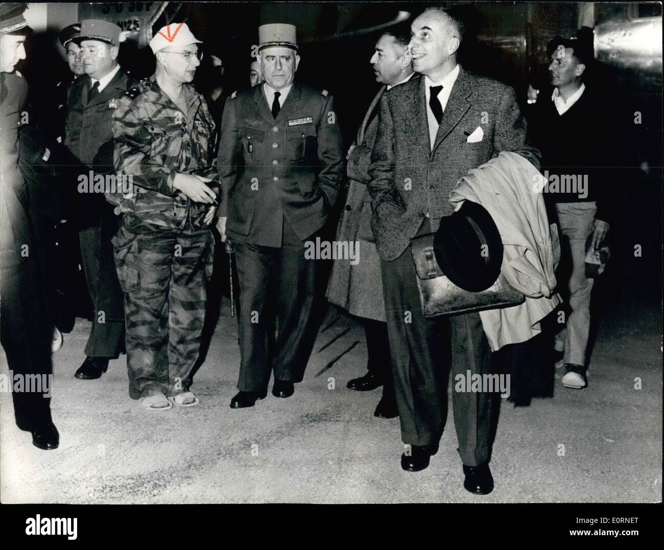 Feb. 02, 1960 - The First French A Bomb Explodes At Reggane. Photo ...