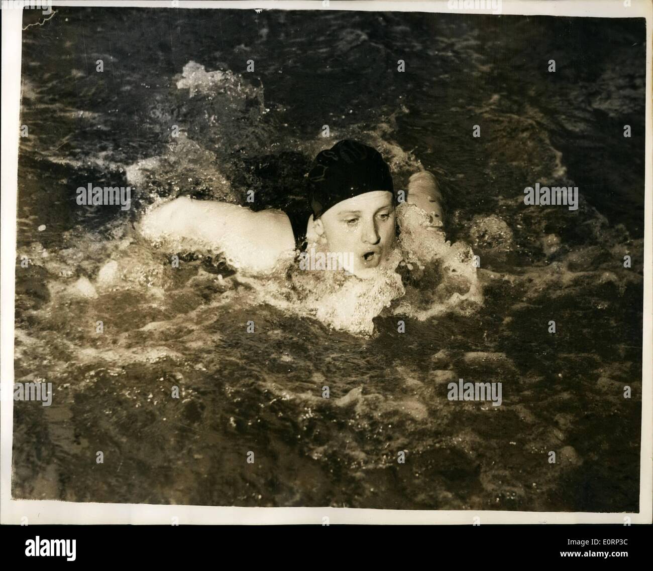 Apr. 04, 1960 - Russian swimmers at Blackpool; Members of the Russian ...