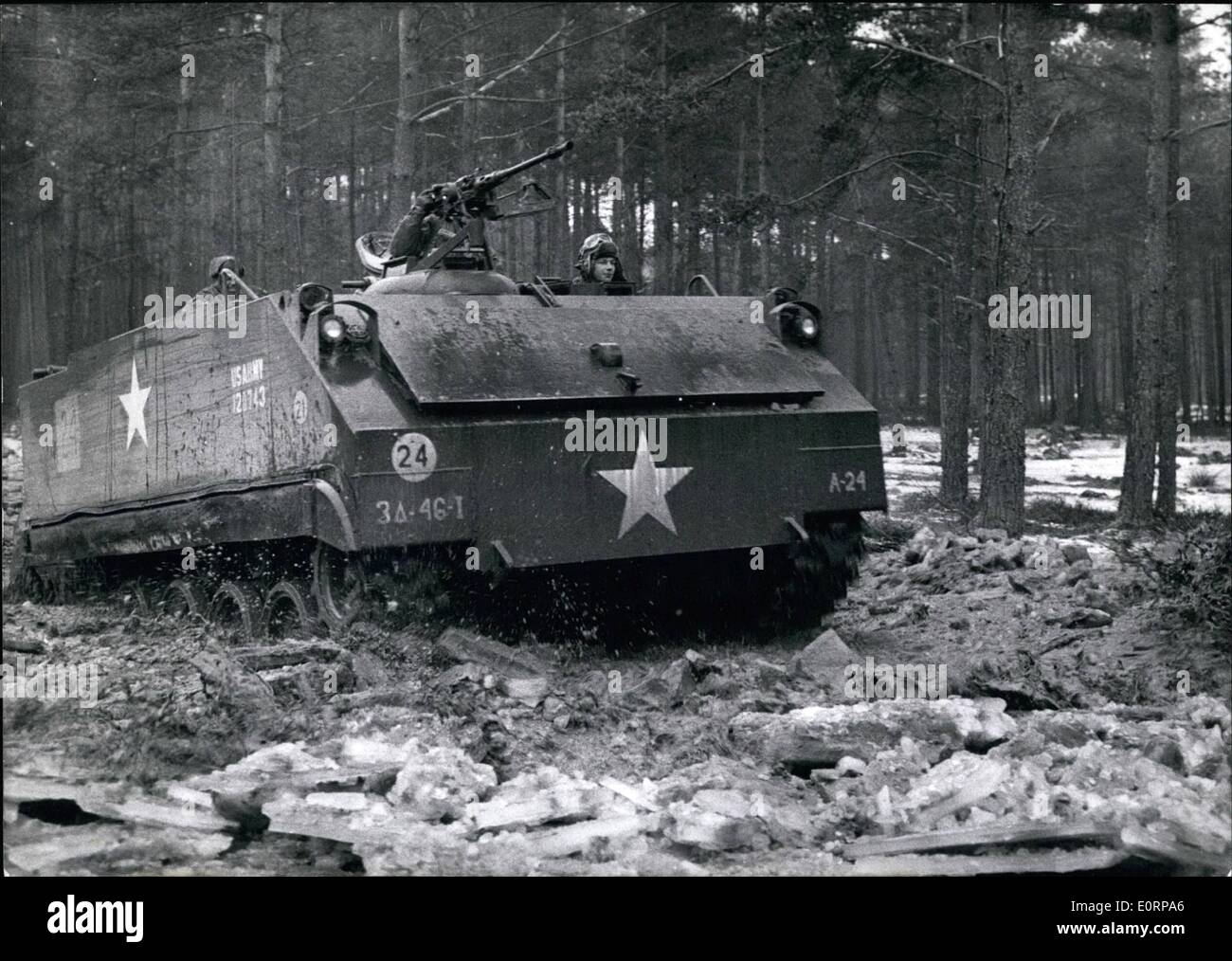 1960 started great german american nato maoeuvre winterschild about 60 ...