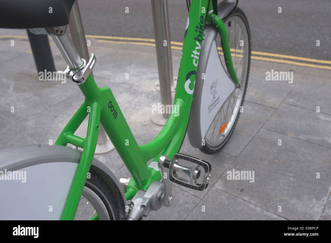 Liverpool’s City Bike hire scheme - bike stations on Old Hall Street ...