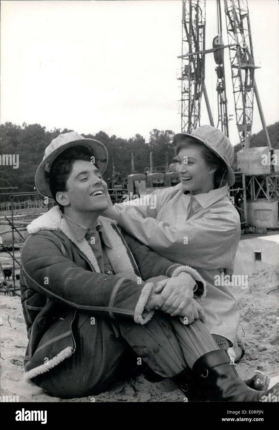 Mar. 01, 1960 - Sacha Distel, Main Interpreter of The Film ''Les Mordus ...