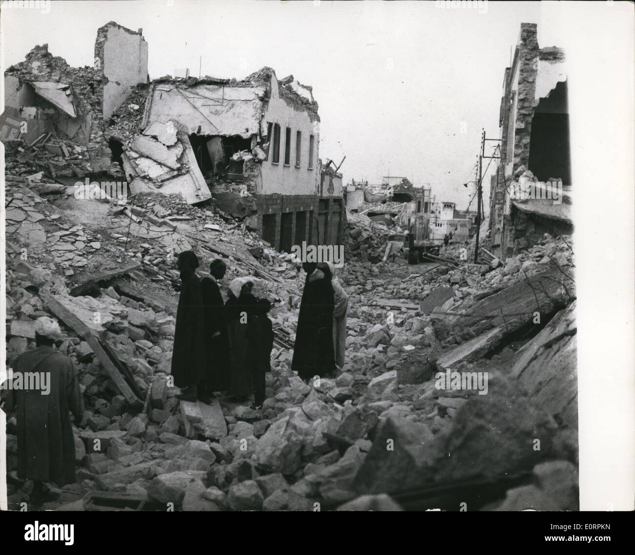 Scenes from agadir earthaquake town hi-res stock photography and images ...