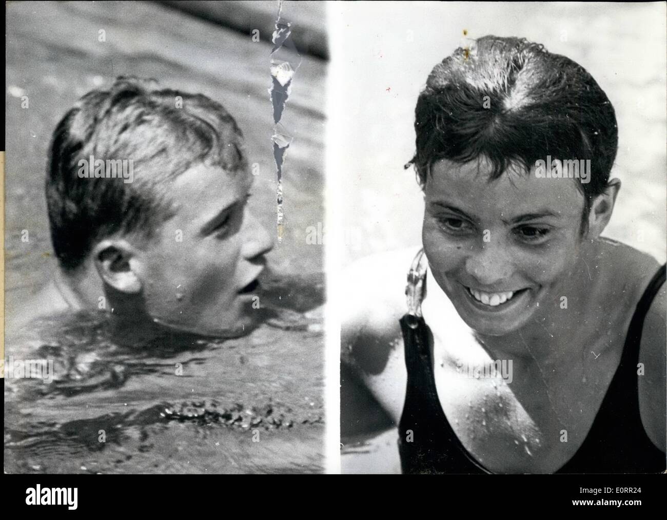 May 05, 1960 - All German competition for participation in Olympic ...