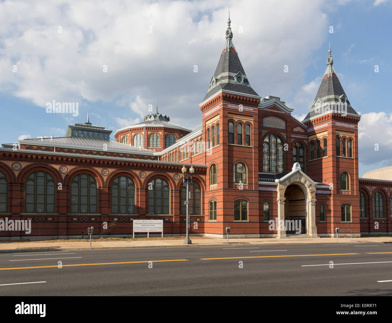Arts and Industries building of Smithsonian Institution in Washington ...