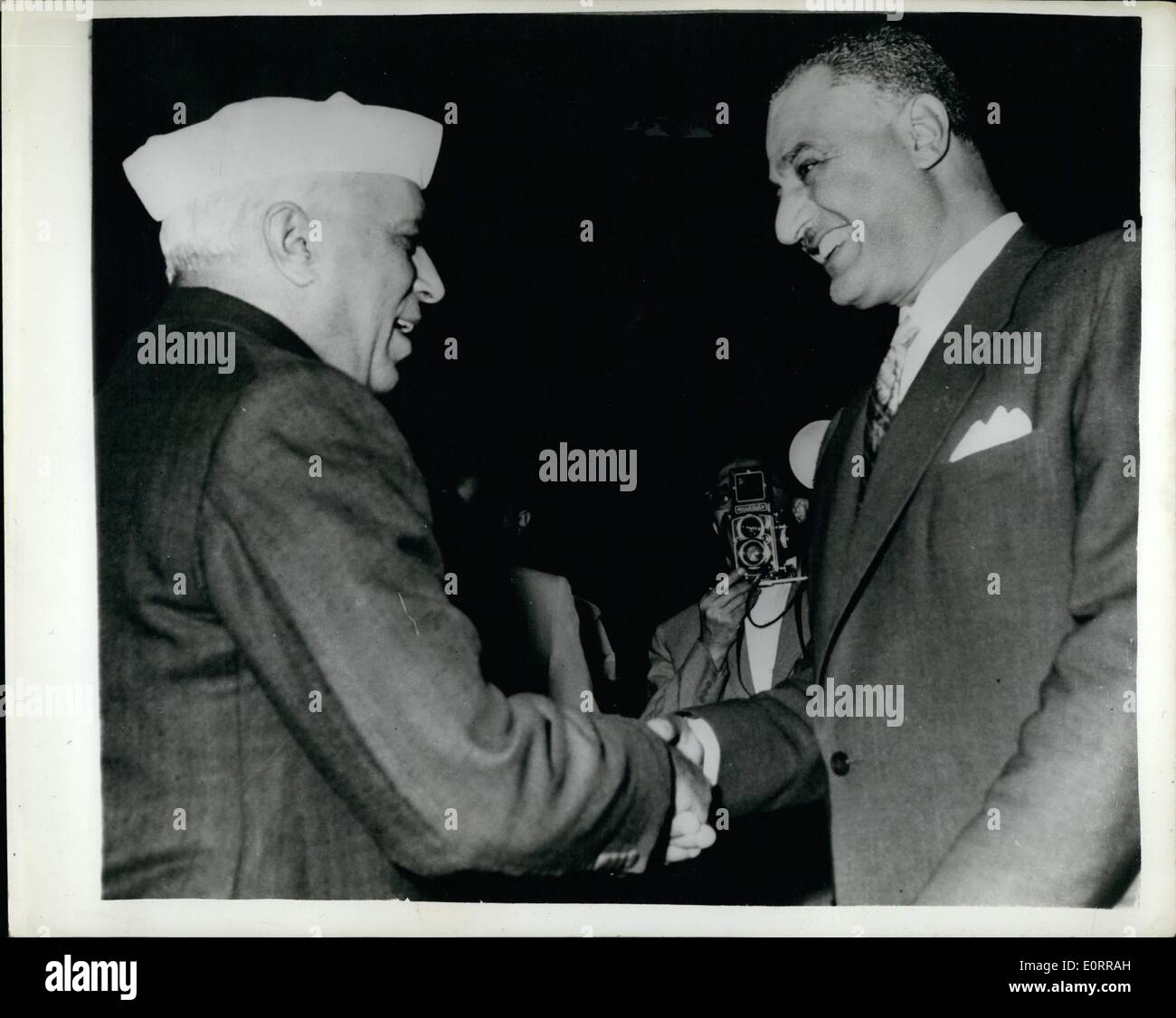 May 05, 1960 - Indian Prime Minister Arrives in Cairo for Four Day ...