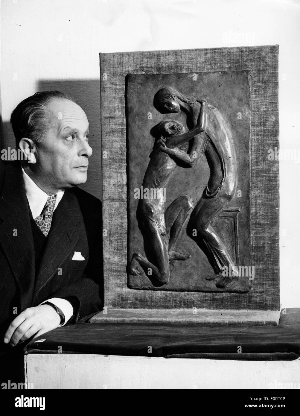 Exhibit of art Black and White Stock Photos & Images - Alamy