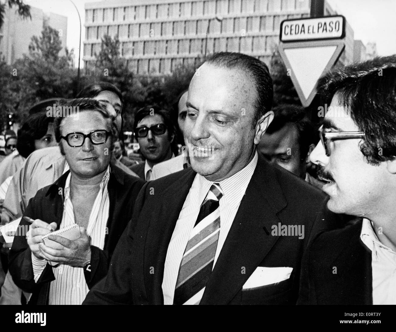 MANUEL FRAGA IRIBARNE Stock Photo - Alamy