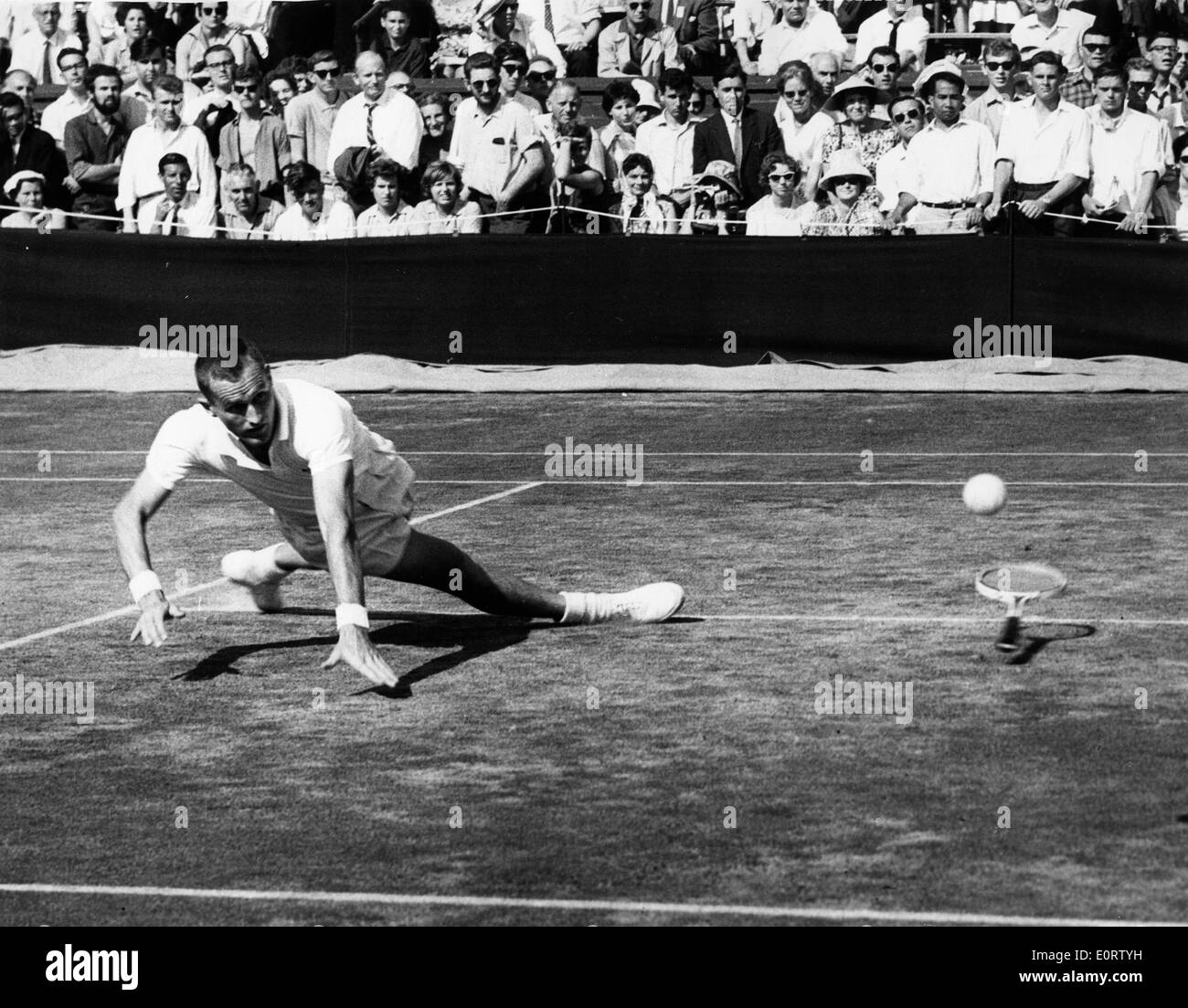 Neale fraser australian tennis hi-res stock photography and images - Alamy