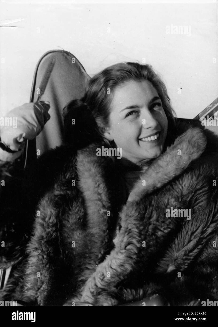 Seated fur Black and White Stock Photos & Images - Alamy