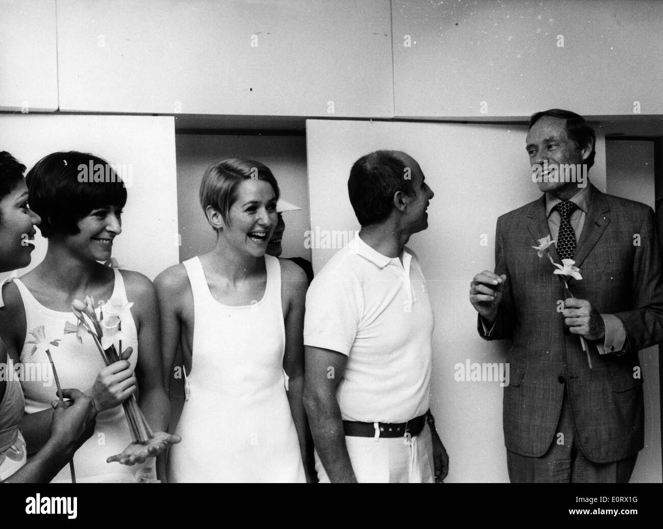 Mel ferrer director Black and White Stock Photos & Images - Alamy