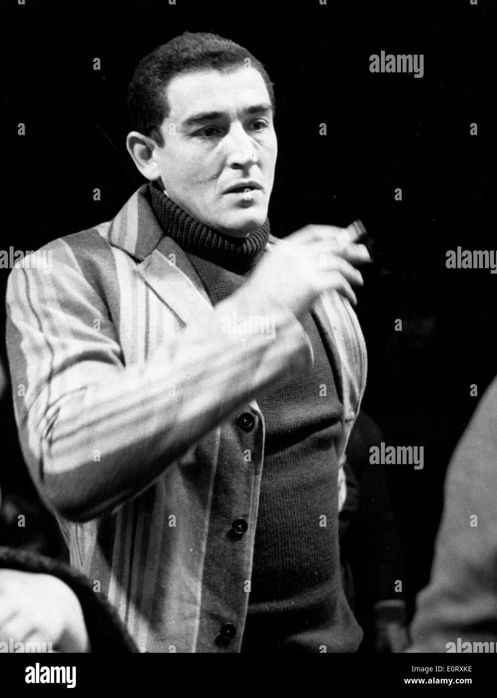 Actor and director, VITTORIO GASSMAN Stock Photo - Alamy