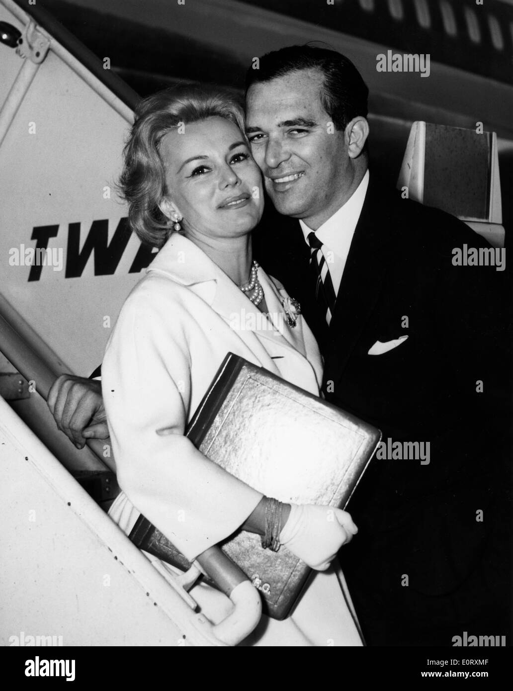 Man greeted at airport hi-res stock photography and images - Alamy