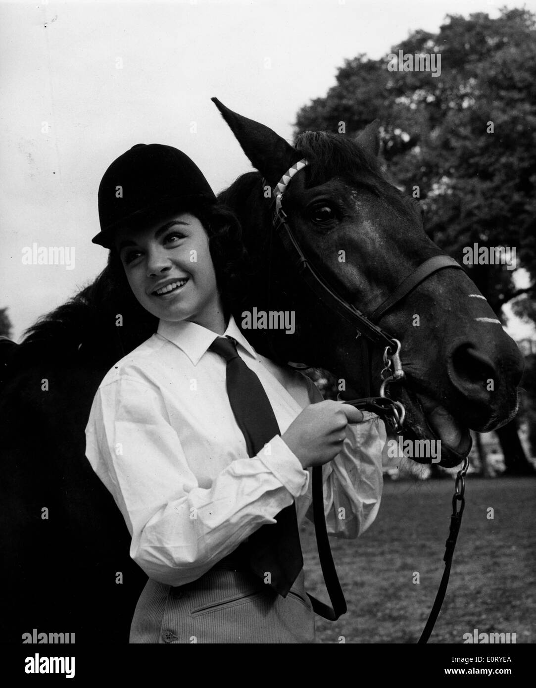 Actress Annette Funicello in Disney movie Stock Photo - Alamy