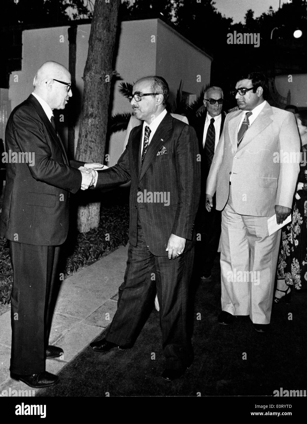 Iranian politician and former Prime Minister JAFAR SHARIF EMAMI Stock ...