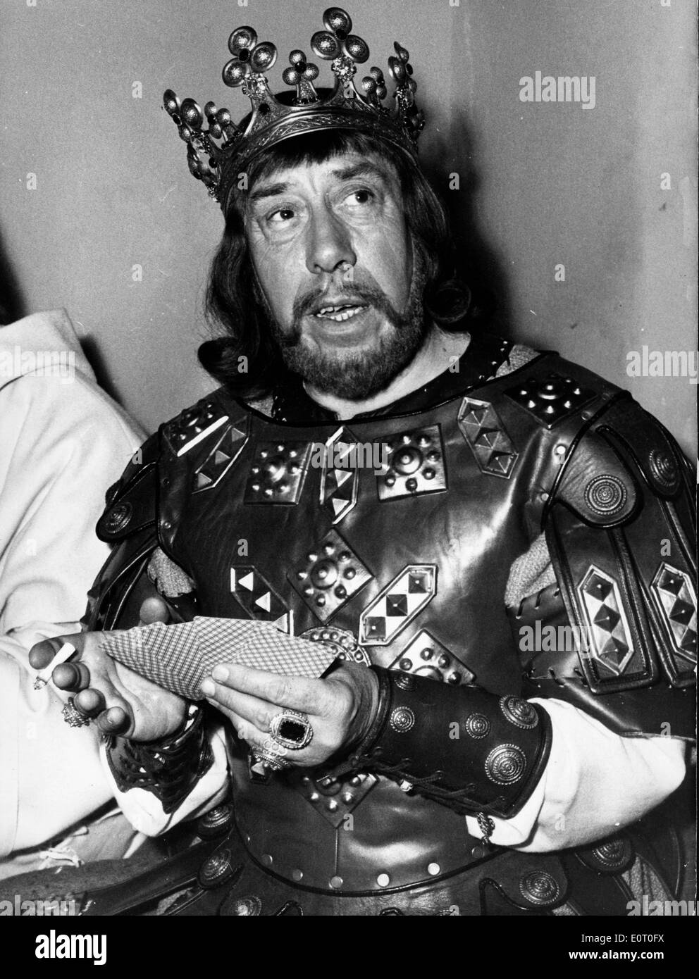 Actor Fernandel dressed in the role of a King Stock Photo - Alamy