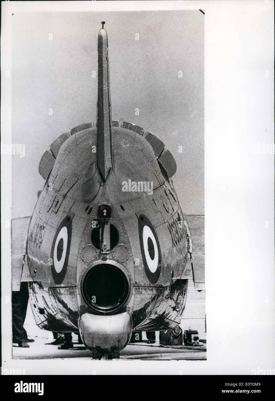 Jun. 06, 1960 - First public demonstration of the vertical Sc.1, she ...