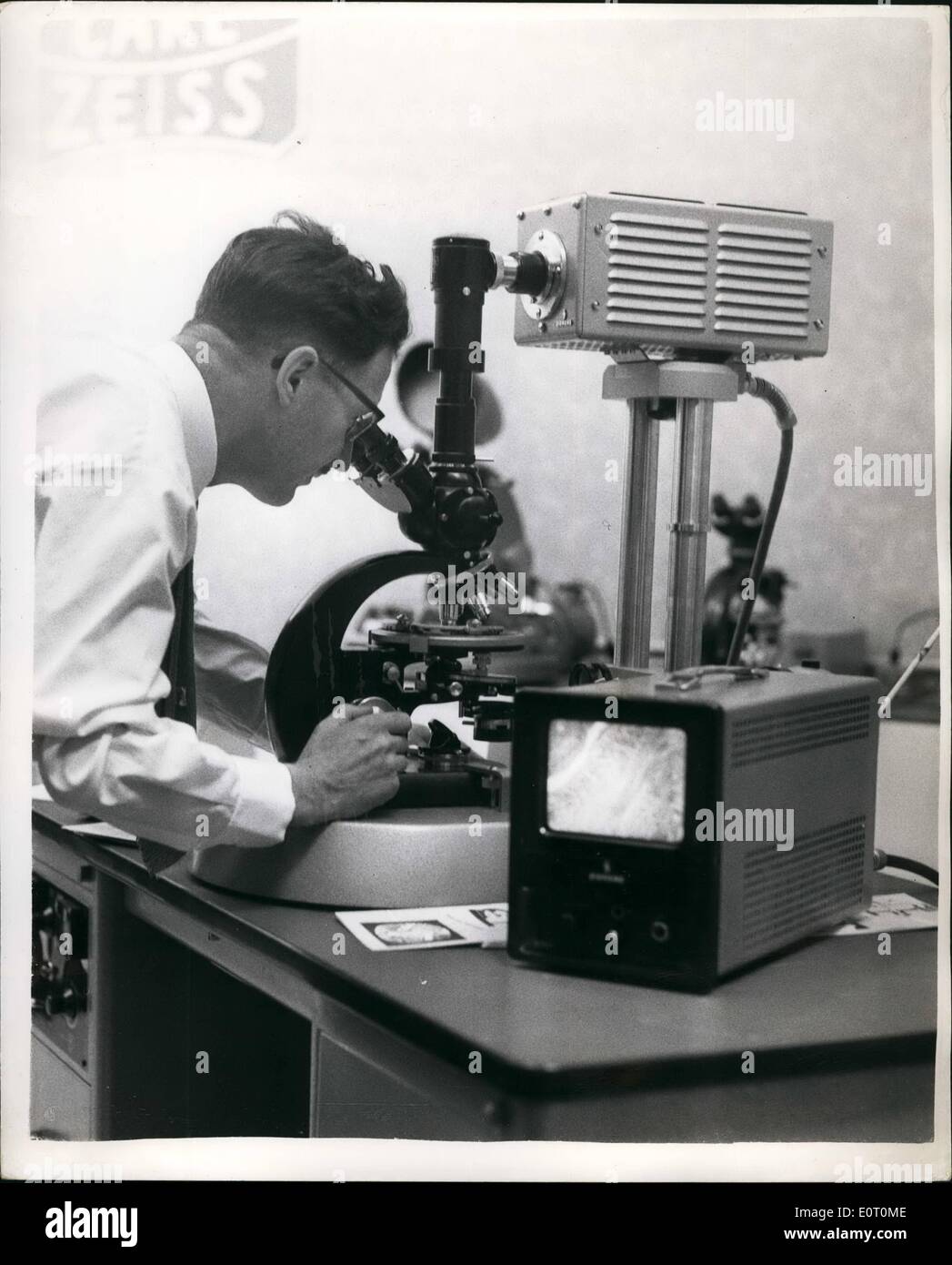 Jun. 06, 1960 - Opening of the laboratory apparatus and materials ...