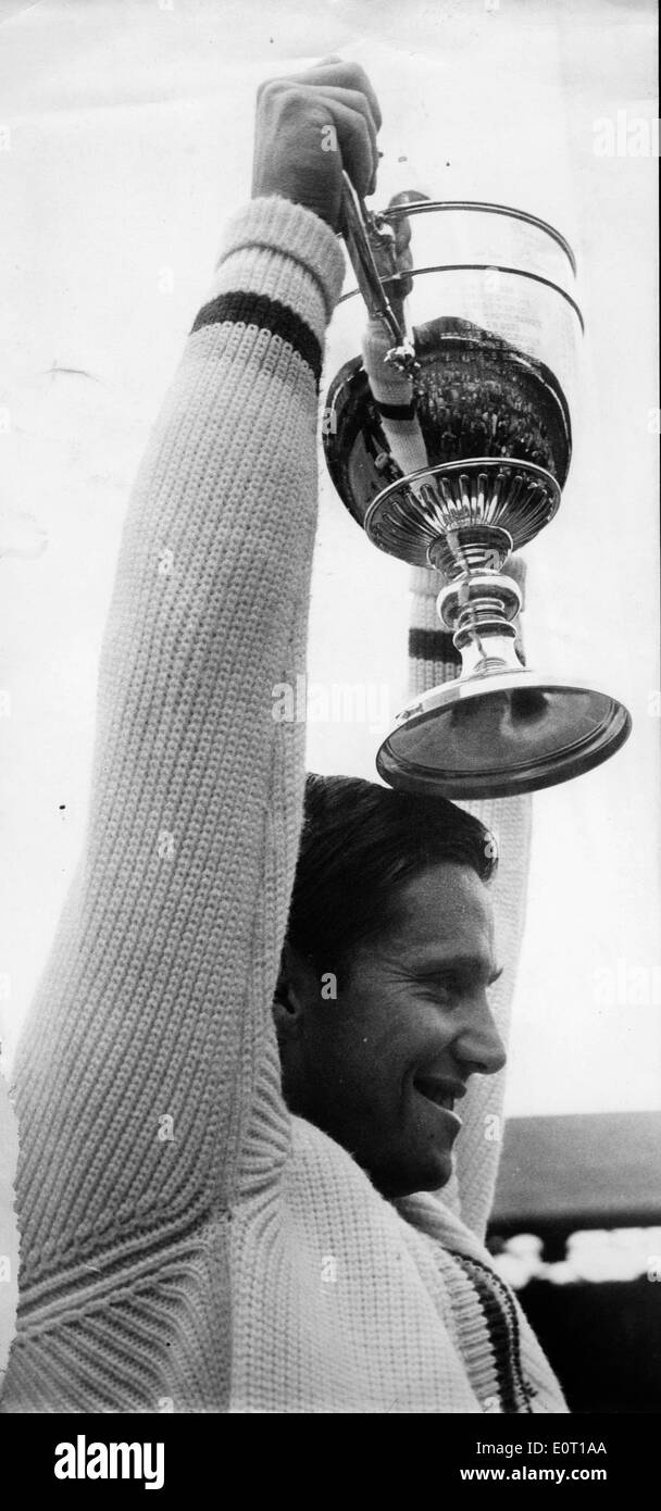 Roy emerson tennis Black and White Stock Photos & Images - Alamy