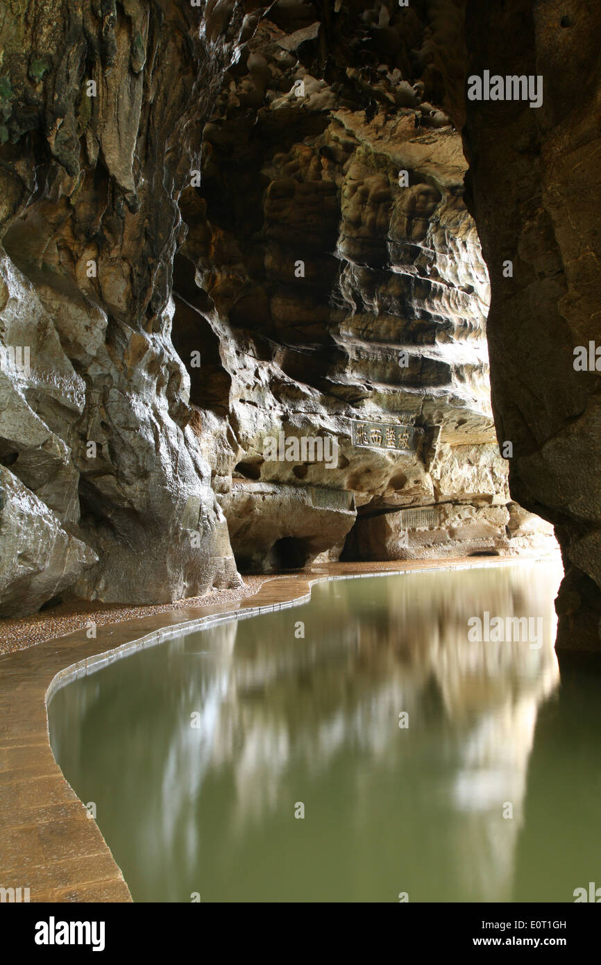Beautiful Natural Cave Tunnel In High Resolution Stock Photography and ...