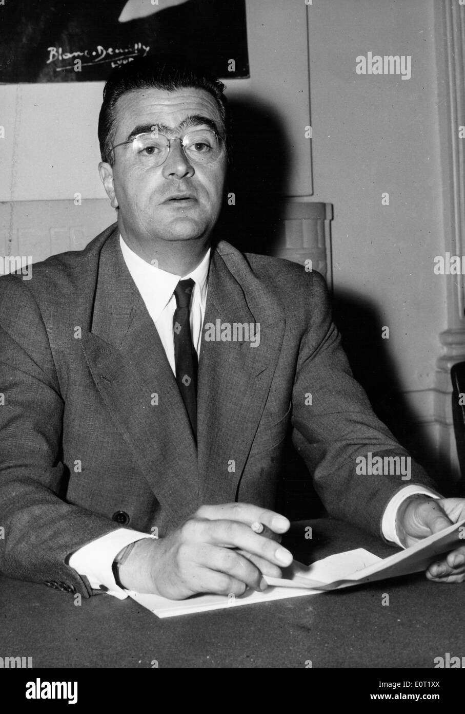 Politician and prime minister of france hi-res stock photography and ...