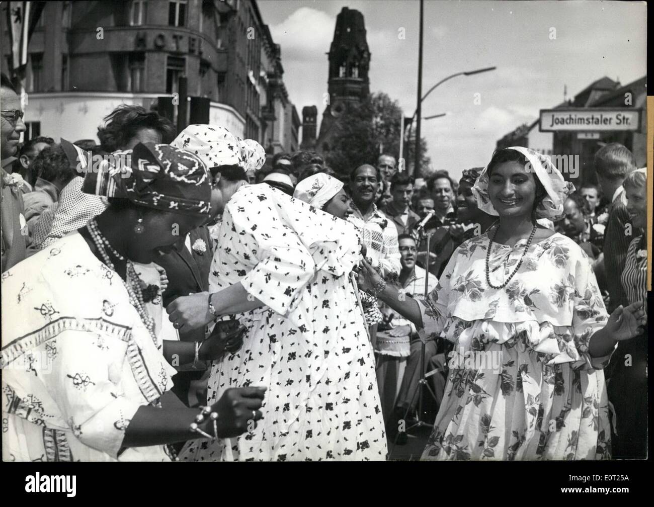 Jul. 07, 1960 - The band of the Dutch cultural film: was playing on the ...