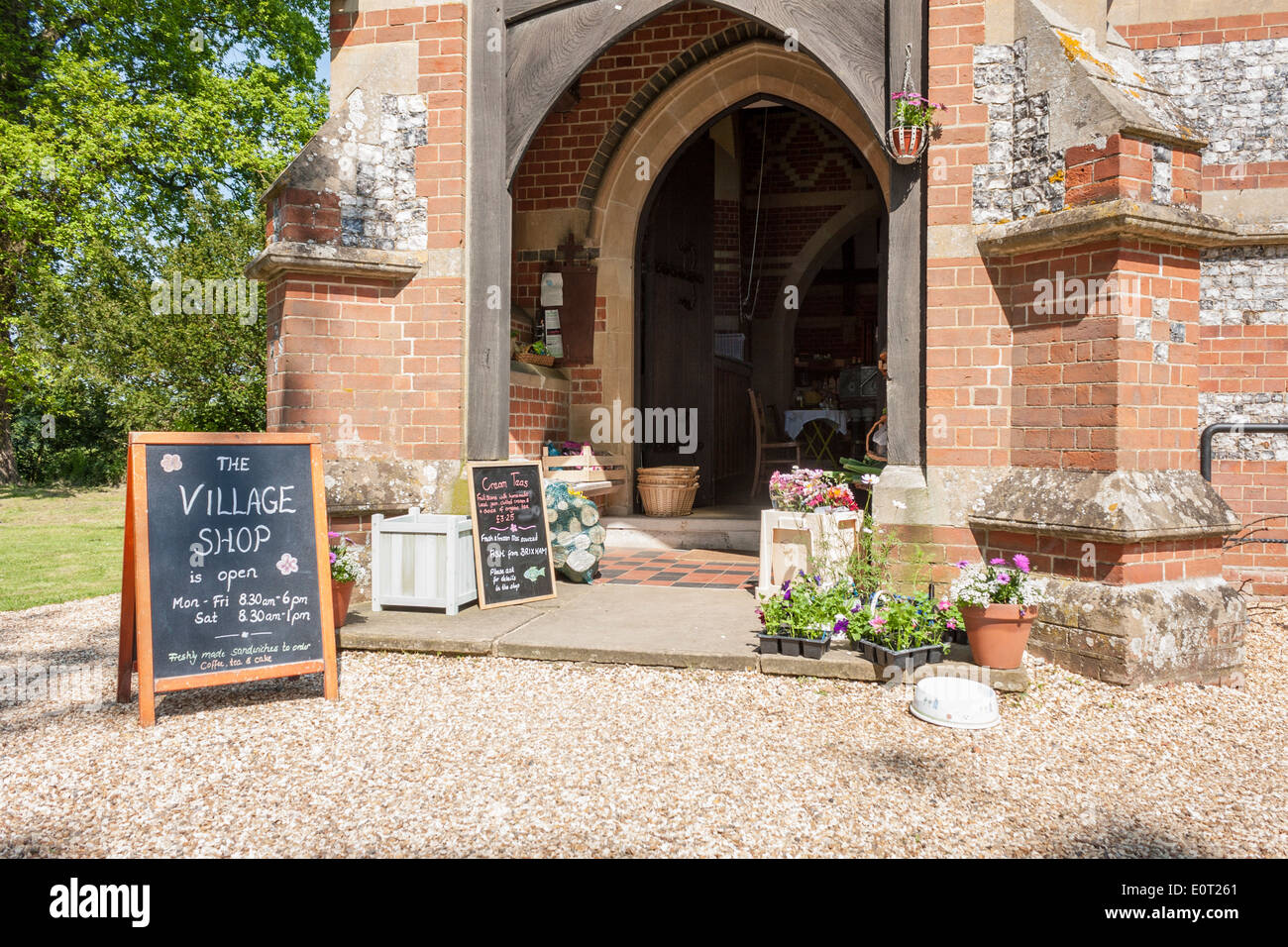 Community village shop in the Parish Church, Beech Hill, Reading ...