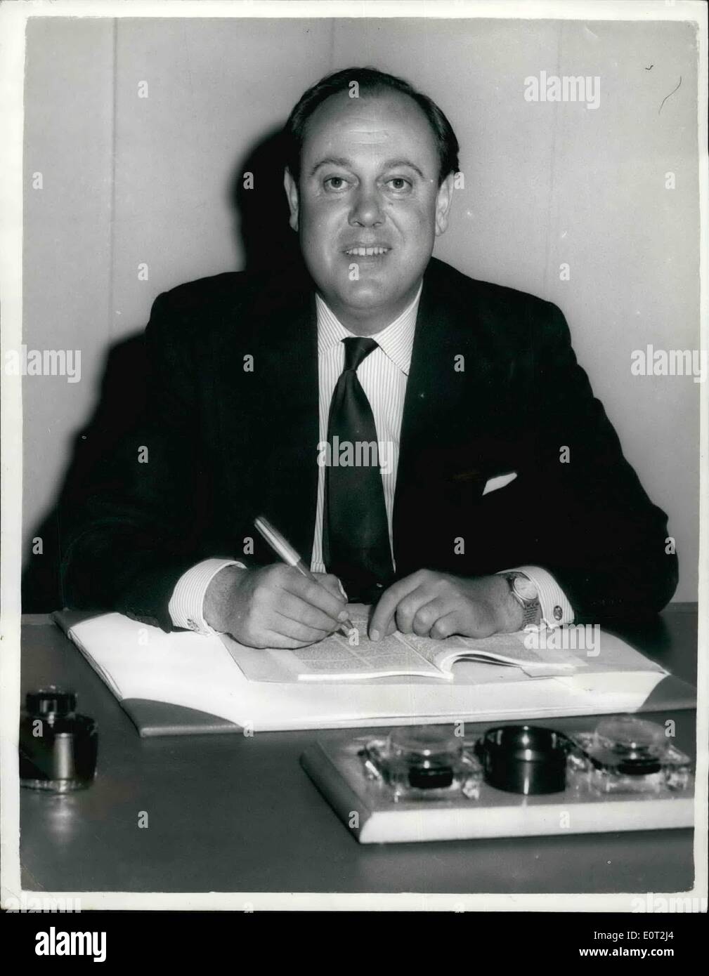Aug. 02, 1960 - Christopher Soames takes up office as the new Minister ...