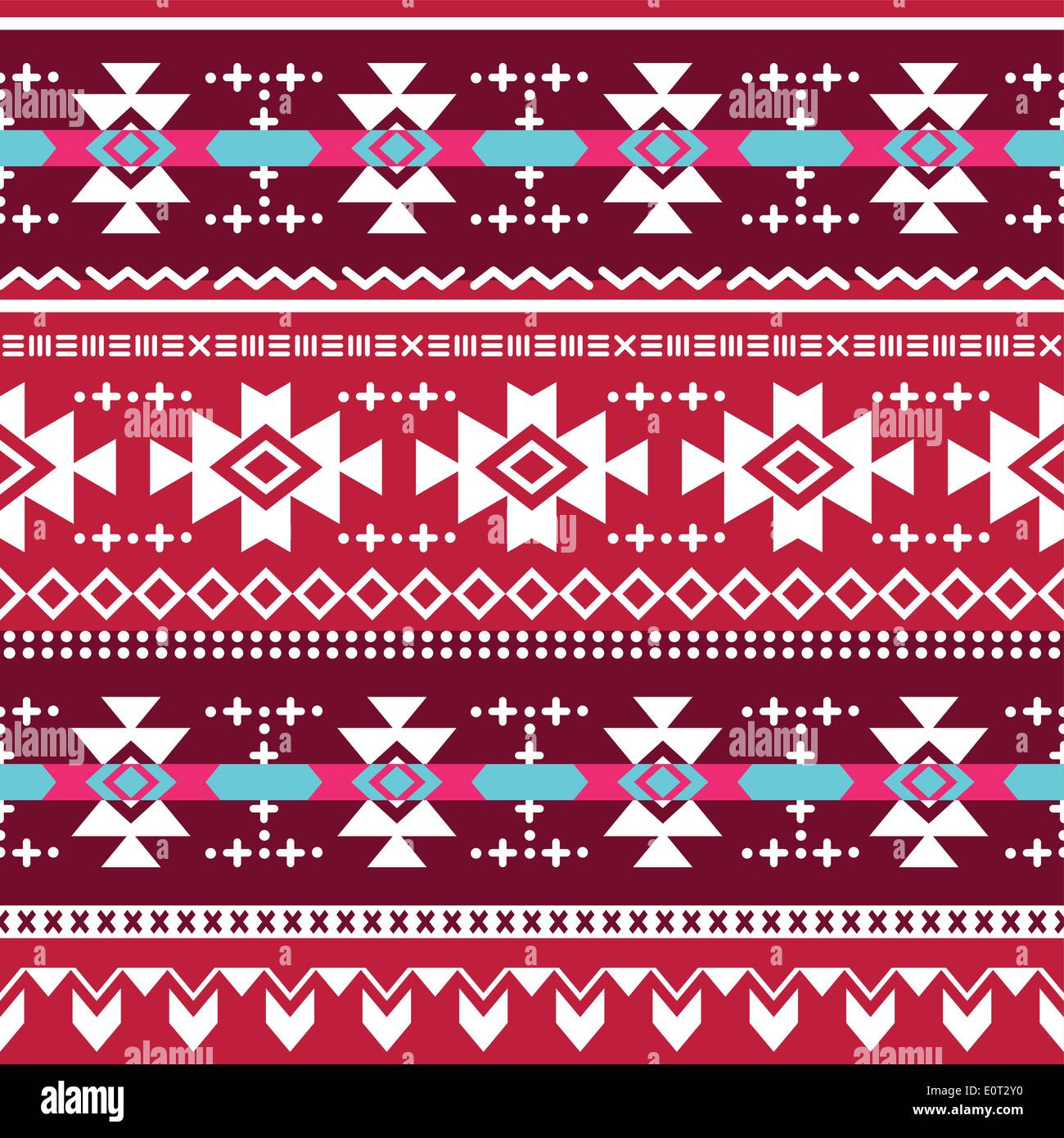 Seamless tribal pattern hi-res stock photography and images - Alamy