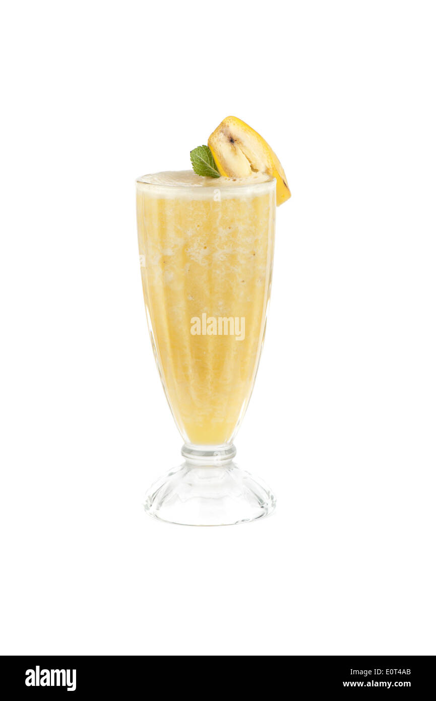 Banana juice nobody ice Cut Out Stock Images & Pictures - Alamy