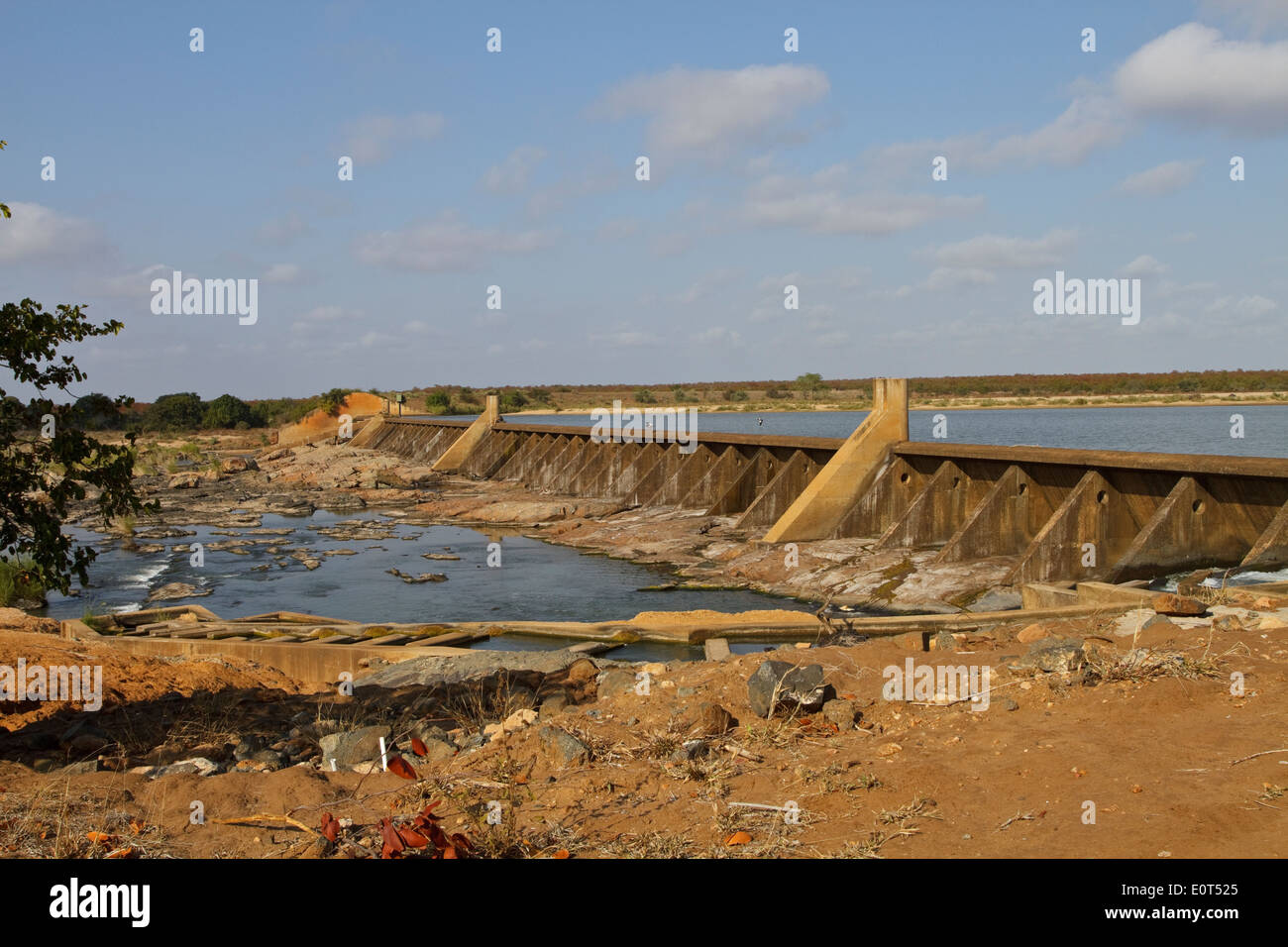 Engelhard Dam by Letaba River, Kruger National Park, South Africa Stock ...